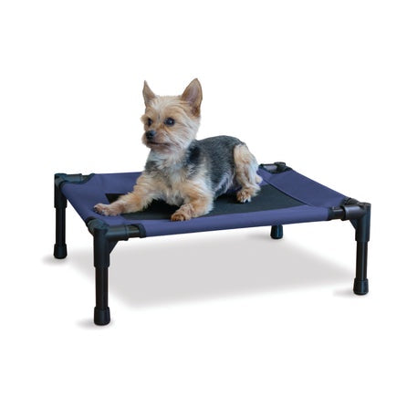 K&H Original Pet Cot Navy Blue - - Firehouse Pet Shop
