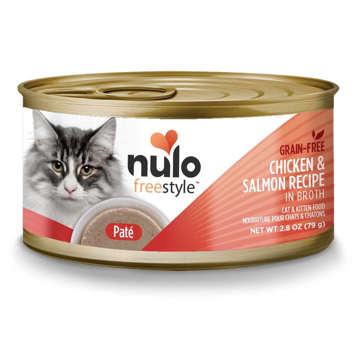 Nulo Cat Pate Chicken Salmon 2.8oz - Wenatchee, WA - Puyallup, WA ...